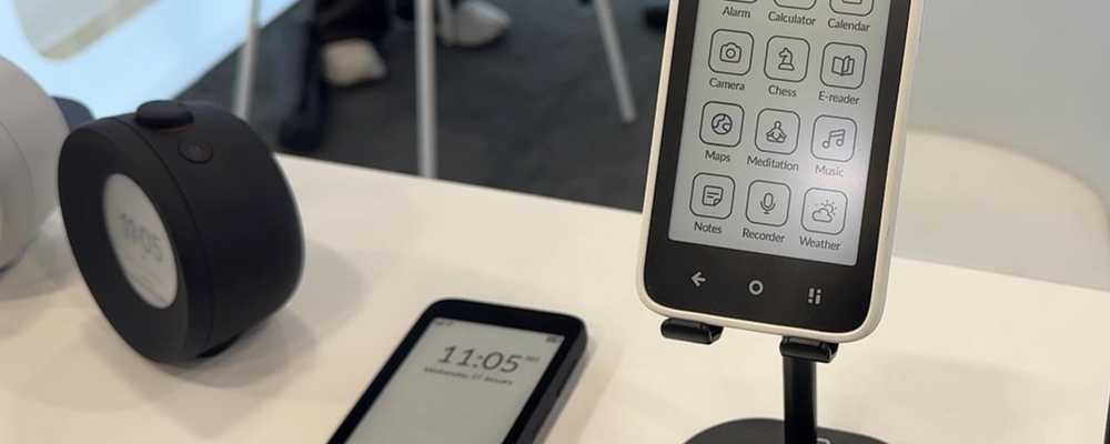 Mudita Minimalist Phone and Alarm Clocks Design a Calmer Day at CES 2026