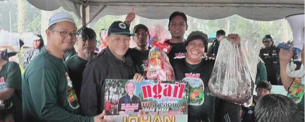 Bawa pulang RM300 menang 'ngail' ikan darat dalam hujan