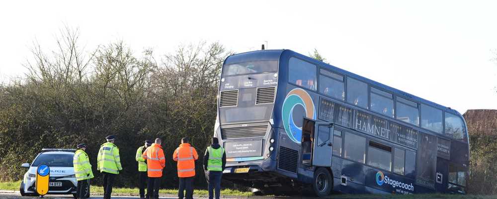 Two school buses crash on ‘icy’ roads as UK prepares for Storm Goretti
