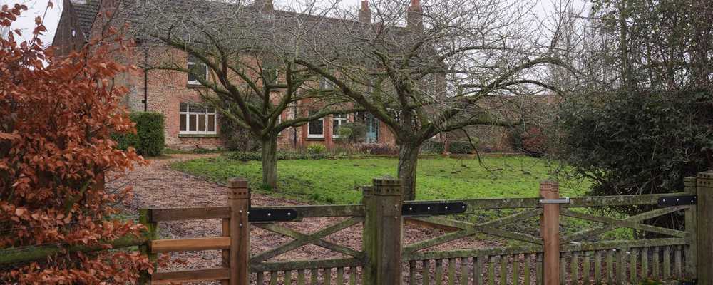 Work continues to prepare property where Andrew is reported to be moving