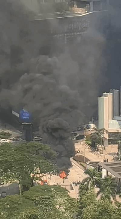 Fire Breaks Out Near Suria KLCC, 9 Motorbikes And 4 Electric Scooters ...