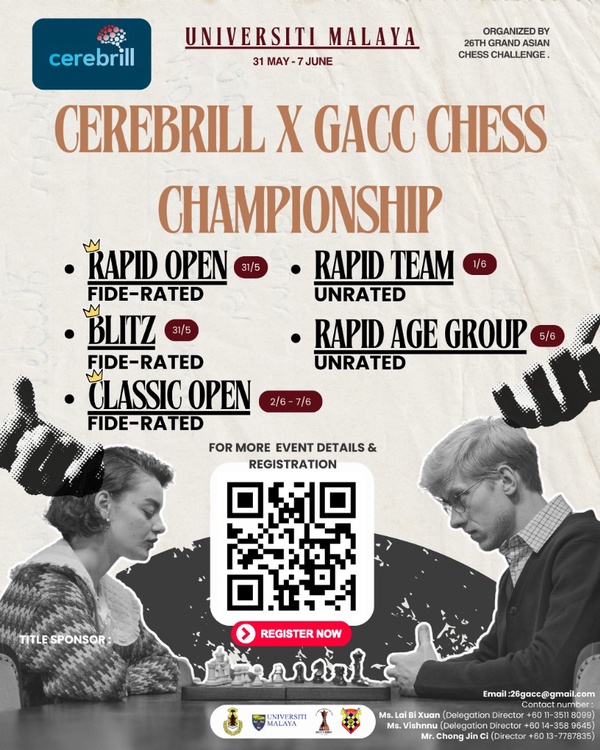 Celebrating a Quarter Century of GACC Excellence: A Legacy of Chess and ...