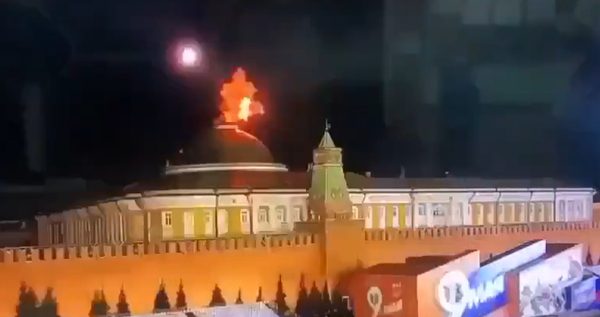 Kremlin under attack - Putin survives overnight drone attack