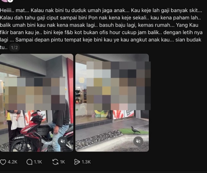 “Lelaki Lembik, Tinggal Je Kak!” – Netizen Berang Suami Mengamuk ...