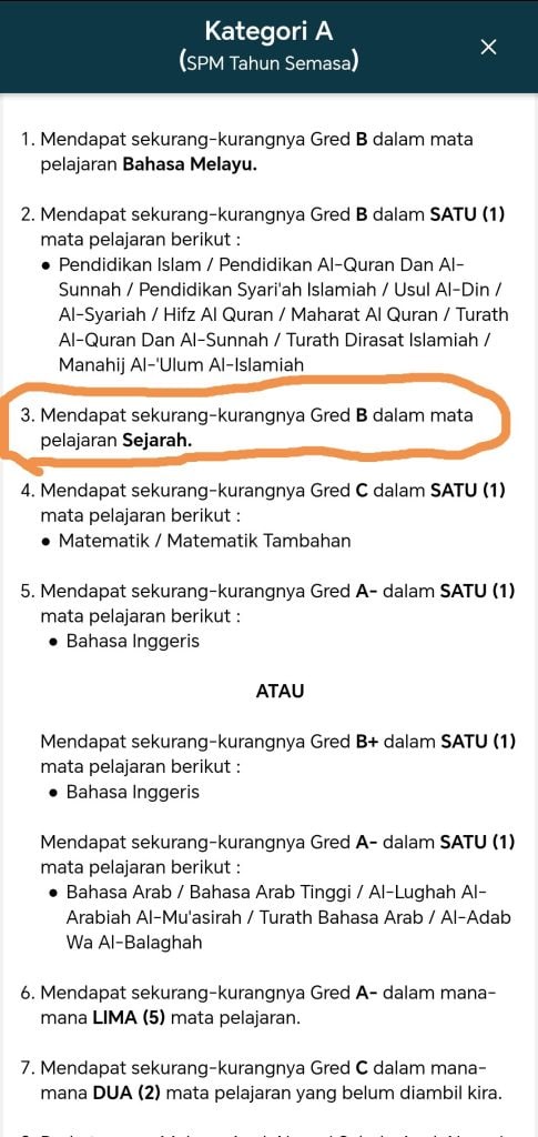 Cara Kiraan Markah Merit UPU Online Lepasan SPM / STPM - Newswav