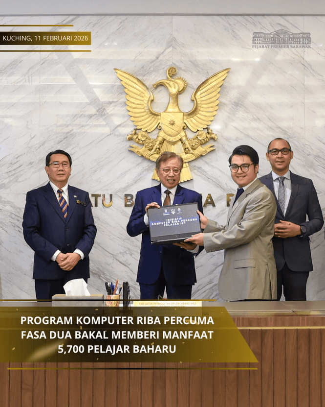 Bantuan Komputer Riba Sarawak 2026 – Permohonan & Syarat - Newswav