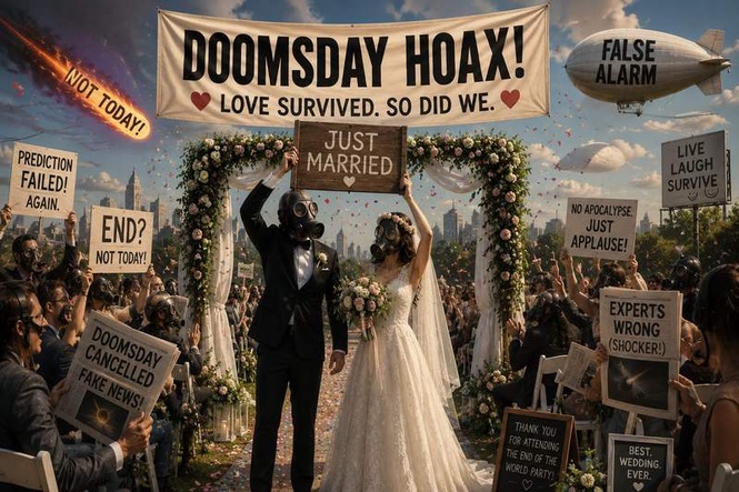 Tying the knot on ‘doomsday’ - Newswav