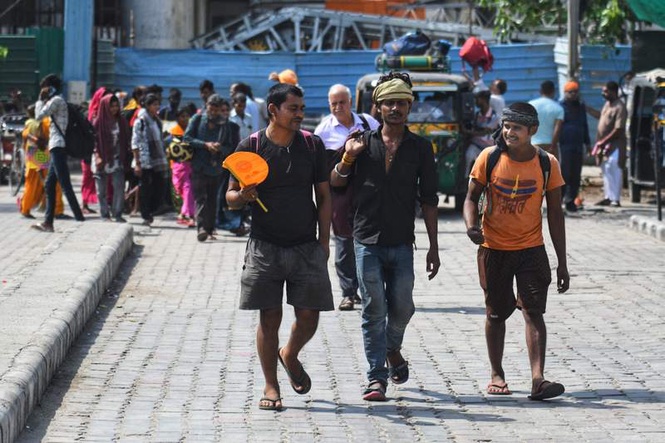 Migrant workers arrive in large numbers in Ludhiana as paddy sowing ...