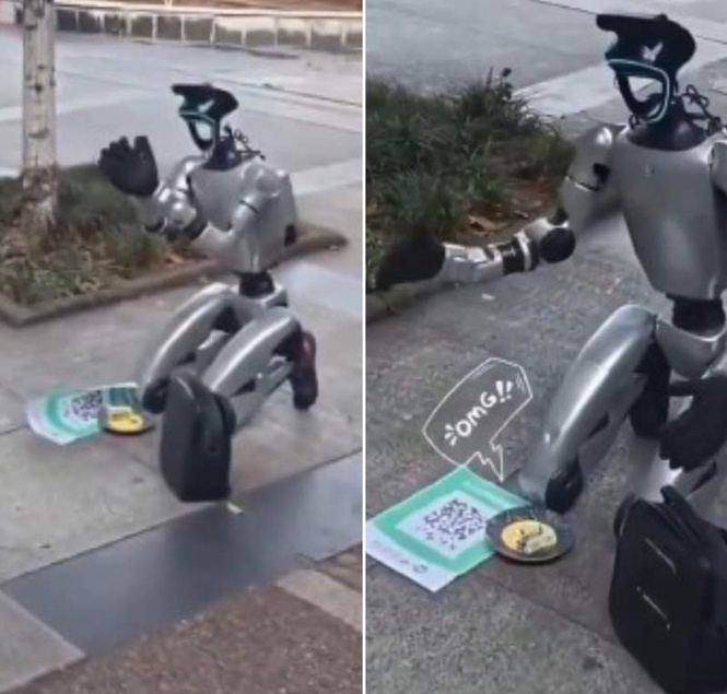 ’Can happen only in China’: Robot seen ’begging’ to pay electricity ...