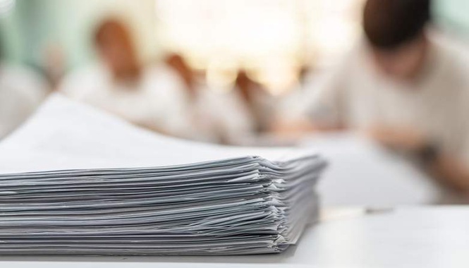 4L CBSE Class XII students apply for copies of evaluated answer sheets ...