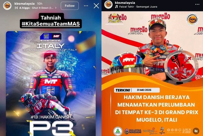 Hakim Danish’s Moto3 breakthrough sparks debate over government support ...