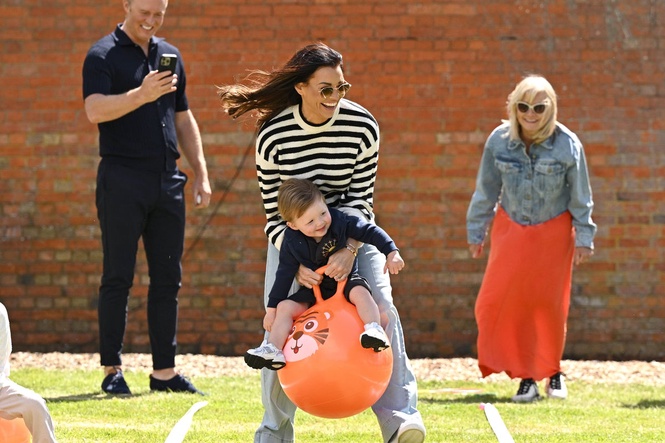 Jess Wright describes moment her son was ‘catapulted’ from bouncy ...