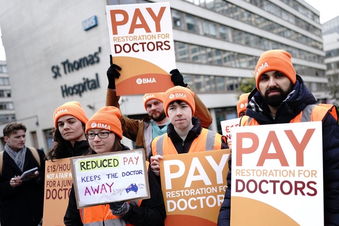 More than half of Britons oppose doctors’ strike, poll says - Newswav