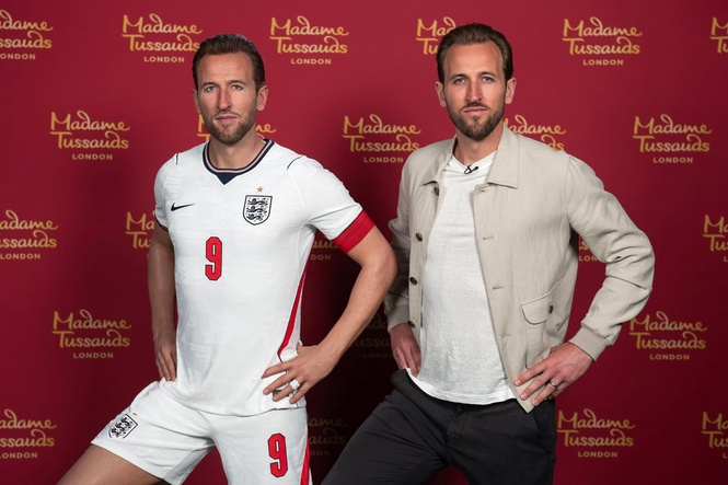 Harry Kane honoured with Madame Tussauds London waxwork ahead of World ...