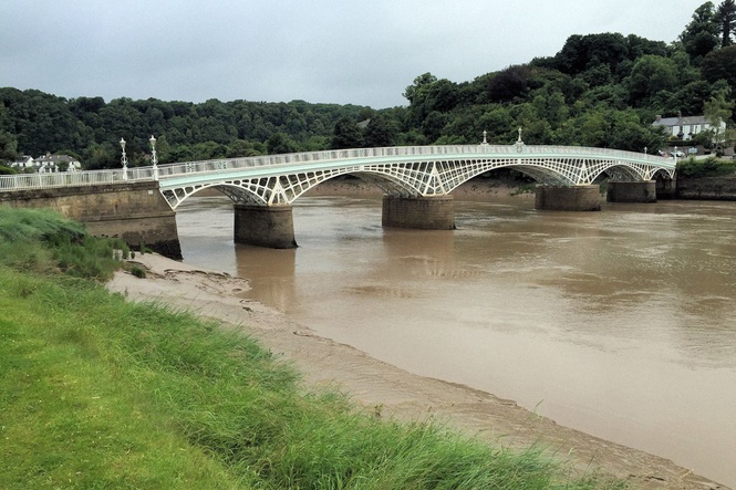 Historic bridge linking Wales and England has finally reopened - but ...