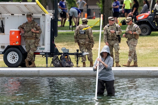 Dead duckling found in Reflecting Pool as Trump’s paint job falls apart ...