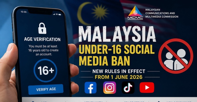 Malaysia Under-16 Social Media Ban: MCMC Enforces New Rules - Newswav