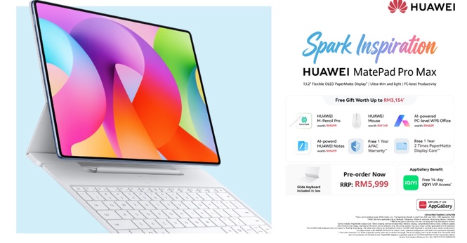 HUAWEI Launches The MatePad Pro Max, Headlining Its Latest Line-Up Of ...