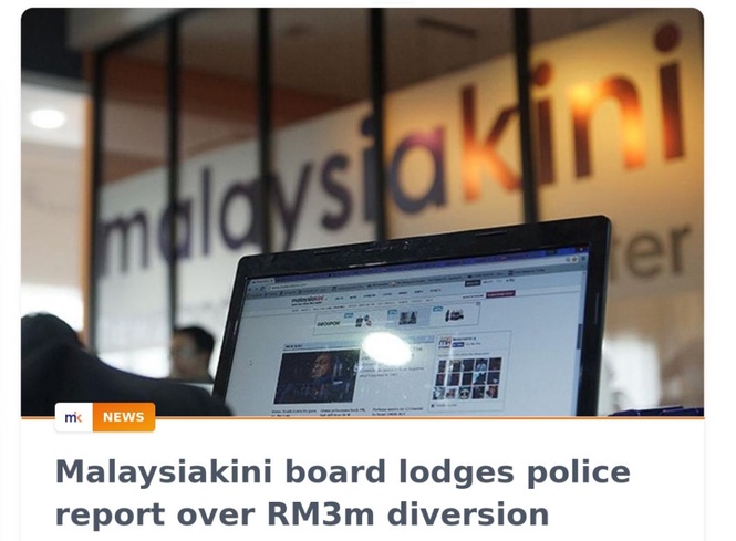Malaysiakini claims RM3m diverted by former key employees - Newswav