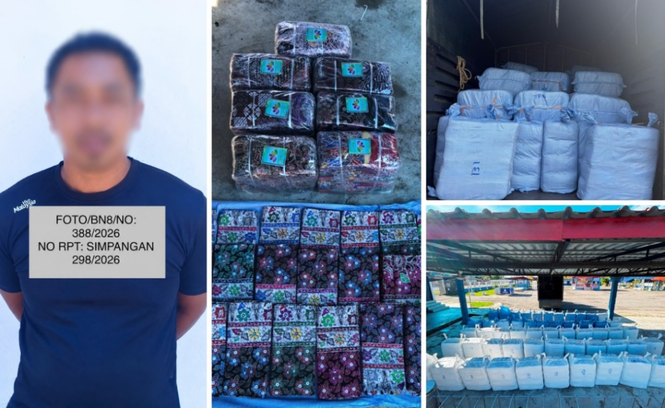 Smuggling smashed in Tumpat jetty raid as GOF seizes RM1.84m Thai batik ...