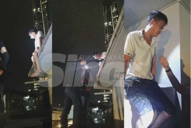 'Saja duduk atas bumbung ambil angin, bukan mahu lari' - Newswav